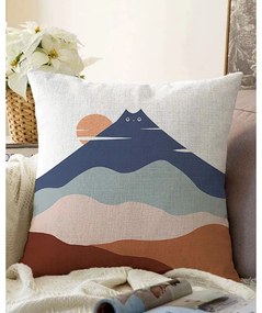 Povlak na polštář s příměsí bavlny Minimalist Cushion Covers Kitty Hill, 55 x 55 cm