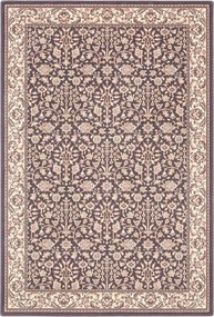 Vlněný koberec Agnella Isfahan Itamar Antracit Rozměr: 240x340 cm