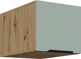 ARIA st | horní skříňka 40 NAGU-36 1F výklopná | 40 cm | HLUBOKÁ | ANTI FINGERPRINT povrch | artisan/aquamarine