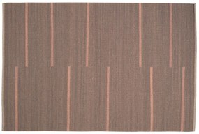 OnaDnes -20% Hnědý látkový koberec Kave Home Caliope 160 x 230 cm