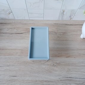DÓZA NA SUCHÉ POTRAVINY 800 ml – nízká, průhledná | DomaLEP varianta: ŠEDÁ