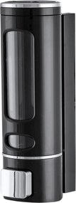 Gamma Gamma, nástěnný dávkovač mýdla 400ml, černá, GMA-DOZS-BK