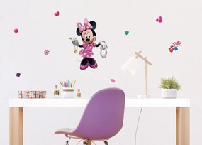 Dětská samolepka na zeď Minnie, Disney | 30 x 30 cm | DDKS 1084