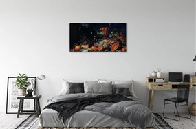 Obrazy na plátně Ovoce Zátiší 125x50 cm
