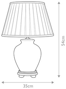 Elstead DL-LINYI-TL - Stolní lampa LINYI 1xE27/60W/230V
