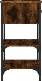 vidaXL Noční stolky 2 ks 34 x 36 x 70 cm kompozitní dřevo [825978] Barva: šedá sonoma
