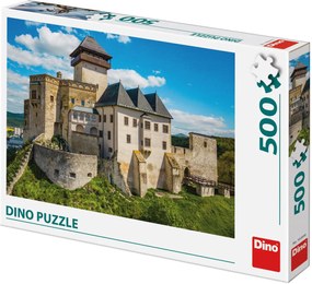 DINO Puzzle Trenčínský hrad 47x33cm foto skládačka 500 dílků v krabici dn502666