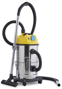 Klarstein Reinraum 3-in-1, průmyslový vysavač, 1800 W, 30 l, nerezova ocel