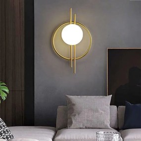 Toolight Toolight, LED nástěnné svítidlo 50cm APP1390-CW, zlatá, OSW-05052