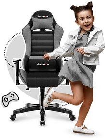Huzaro Dětská herní židle Ranger 6.0 - šedá