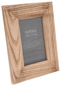 Dřevěný fotorámeček Natural, 18 x 23 x 1,2 cm