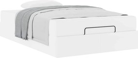 Rám postele s matrací Jiný 2 ks Bílá PVC 3399418