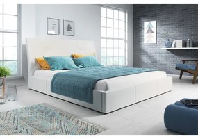 Čalouněná postel KARO rozměr 180x200 cm Černá eko-kůže