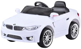 Mamido Dětské elektrické autíčko BETA bílé