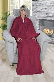 Bellatex Korall televizní pytel 150x180 cm Červená 150x180 cm