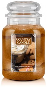 Country Candle Vonná Svíčka Gingerbread Latte, 652 g