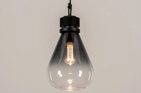 Závěsné designové svítidlo do kuchyně Acapulco Bulb Nero