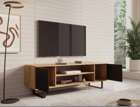 ADRK Furniture Skříňka RTV Lofter 155 cm RTV-LOF-OCB-155