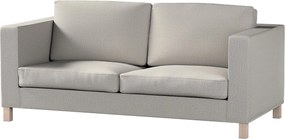 Potah na pohovku IKEA Karlanda rozkládací, krátký barva šedá látka pletený vzor