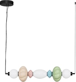 Keramické LED stmívatelné závěsné svítidlo s keramickým stínidlem/se skleněným stínidlem Oneta – Nova Luce
