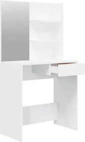 Toaletní stolek sada bílý 74,5 x 40 x 141 cm 3114139