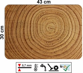 PokojovaDekorace.cz, Prostírání - 096, Imitace dřeva, 43x30cm