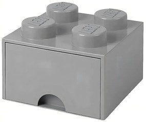 OnaDnes -20% Lego® Světle šedý úložný box LEGO® Storage 25 x 25 cm