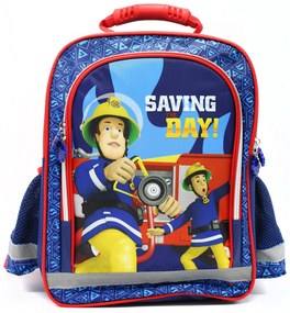 Školní anatomický batoh Požárník Sam - Hasič Sam - Fireman Sam, 37 x 29 x 13 cm
