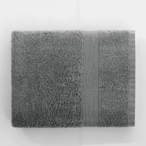 Bavlněný ručník DecoKing Mila 70x140 cm šedý