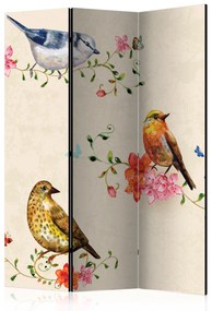 Paraván - Bird Song [Room Dividers]