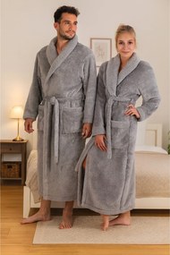 Župan ALTA hřejivý šedý unisex  21 43 9491 - M