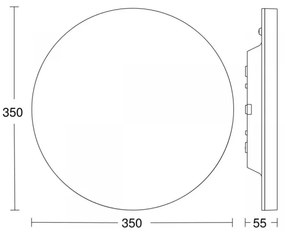 Steinel 068448 - LED Stm. svítidlo se senzorem BASIC LED/15,4/230V 4000K IP40