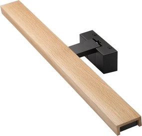 BRILAGI - LED Koup osvět zrcadla 3v1 WOODY MIRROR LED/12W/230V IP44 černá/dub
