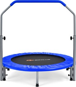 Costway Ø 101 cm skládací mini trampolína fitness trampolína s výškově