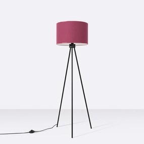 Sollux Lighting Stojací lampa NEVIA vínová