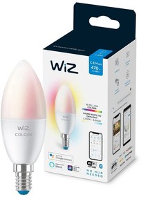 Wiz colors 8718699787097 inteligentní led žárovka e14 | 1x4,9w | 470lm | 2200-6500k | rgb