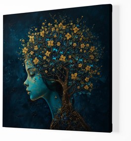 Obraz na plátně - Strom života Snící Astrael FeelHappy.cz Velikost obrazu: 120 x 120 cm
