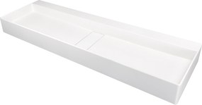 Deante Umyvadlo na desku Blur 120x40 cm - CQB AU2S, granit, alabastr