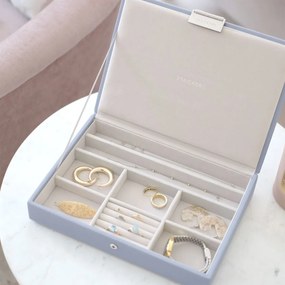 Krabička na šperky Stackers s poklicí classic bílo-béžová