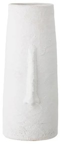 Váza deco terracotta bílá MUZZA