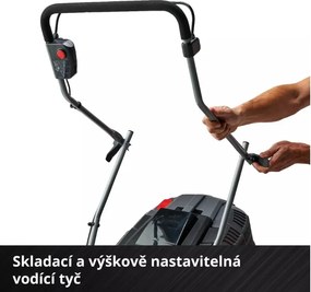 EINHELL Rotační sekačka AKU 43 cm GE-CM 43 LI M Kit (2x4 Ah)