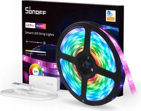 Sonoff L3 Pro Inteligentní Wifi Led Pásek 5M 10W Rgb Sada Led 150 Diod