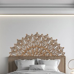 dřevo života Mandala na zeď BOHATOST k posteli Zvolte rozměr (cm): 90x39, Zvolte barvu dekoru: Horský dub