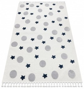 Kusový koberec Styrax šedokrémový 140x190cm