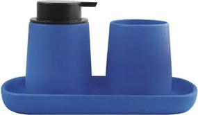 MSV MAONIE dávkovač mýdla matně královsky modrý / keramika / 350 ml