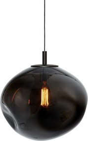 Lampa Avia s černým držákem L grafitová