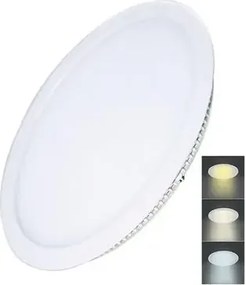 Solight WD144 LED mini panel CCT podhledový 24W / 1800lm / 3000K / 400