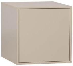 OnaDnes -20% Hoorns Světle šedá borovicová skříňka Grau II. 50 x 58 cm
