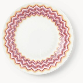 Sada snídaňových talířů z kostního porcelánu Fine Bone China Jarris, 6 dílů