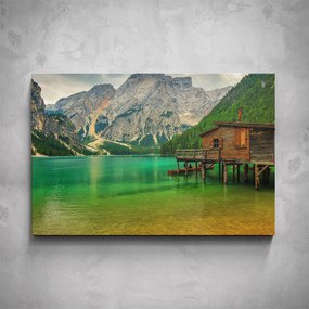 Obraz - Zelené jezero - PopyDesign